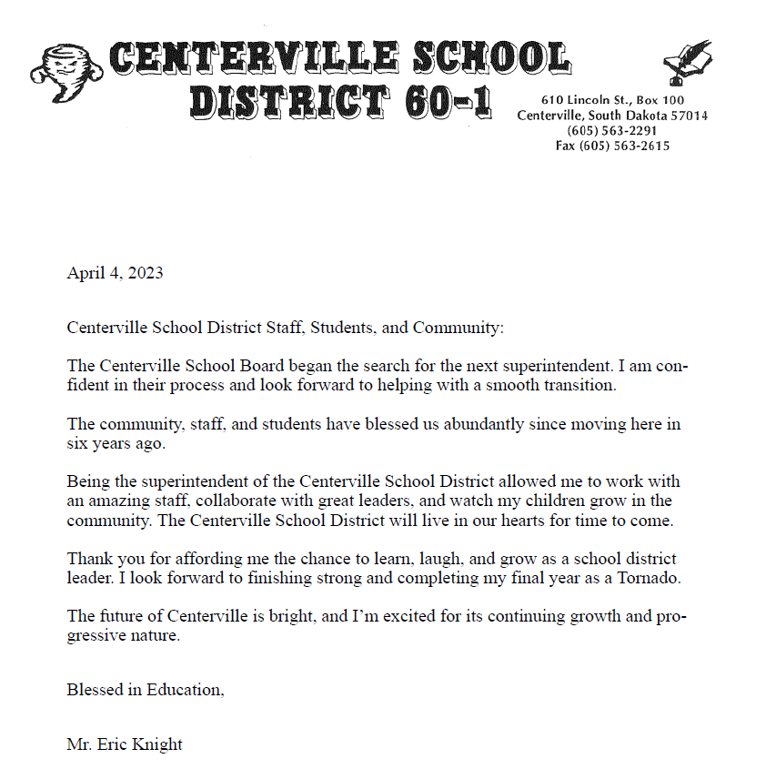 Live Feed | Centerville School District